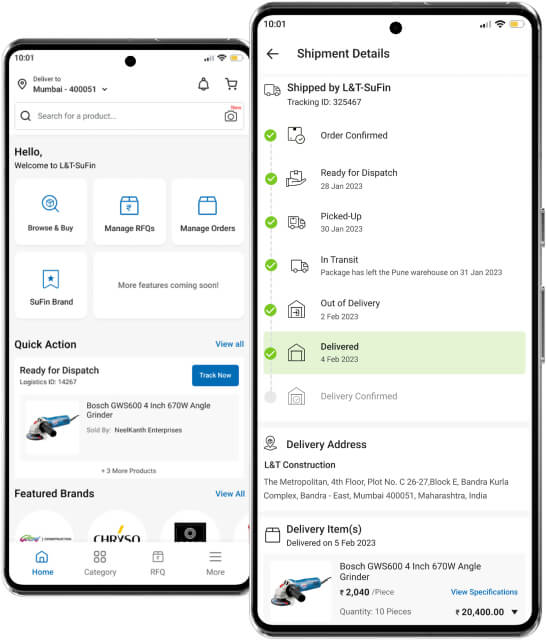 B2B E-commerce Platform in India | Buy, Sell, and Trade Credit - L&T-SuFin